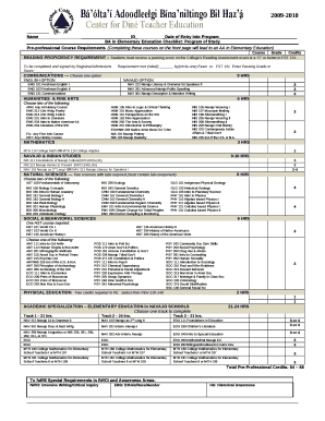 Pre-professional Course Requirements (Completing these courses on the ...