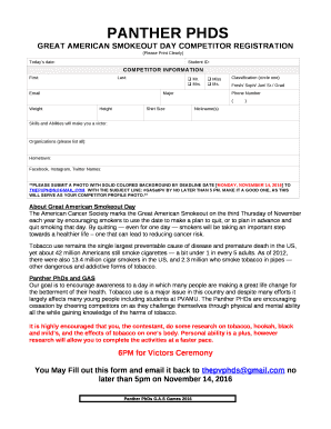 Panther PHDs Doc Template | pdfFiller