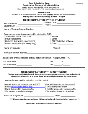 Student Services Building 4 Doc Template | pdfFiller