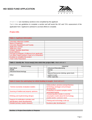 Text in blue are guidelines to complete a section and will assist the ...
