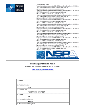 nspa eportal Doc Template | pdfFiller