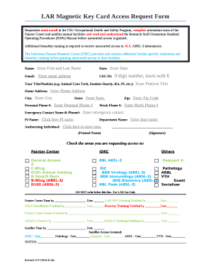 Requesters must enroll in the CSU Occupational Health and Safety ...