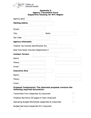 Supportive Housing for NYC Region Doc Template | pdfFiller