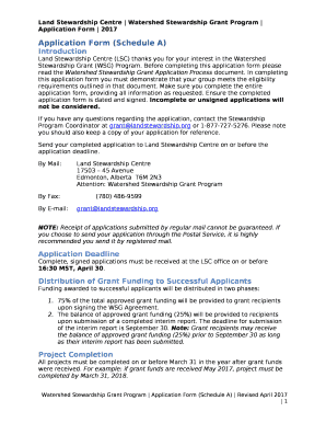Application (Schedule A) Doc Template | pdfFiller