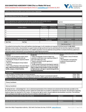 Fillable Online 2018 SMARTPASS AGREEMENT FORM (This is a fillable PDF ...