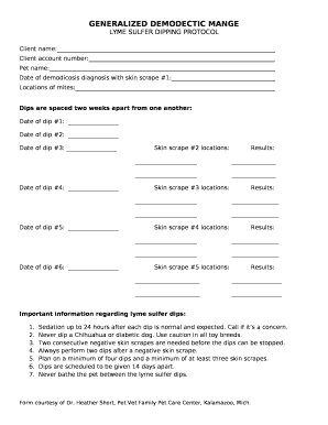 GENERALIZED DEMODECTIC MANGE Doc Template | pdfFiller