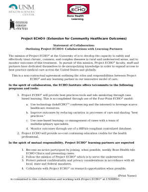 Statement of Collaboration: - echo unm Doc Template | pdfFiller