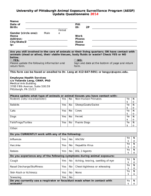 Pitt ID: Doc Template | pdfFiller