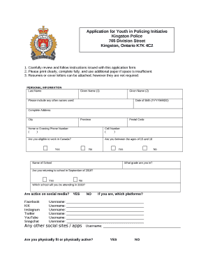 Carefully review and follow instructions issued with this application ...