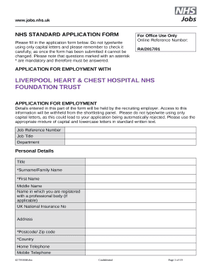 LIVERPOOL HEART & CHEST HOSPITAL NHS FOUNDATION TRUST Doc Template ...
