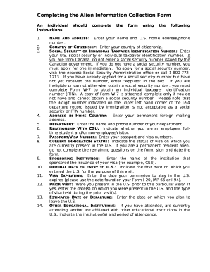 Completing the Alien Ination Collection Doc Template | pdfFiller