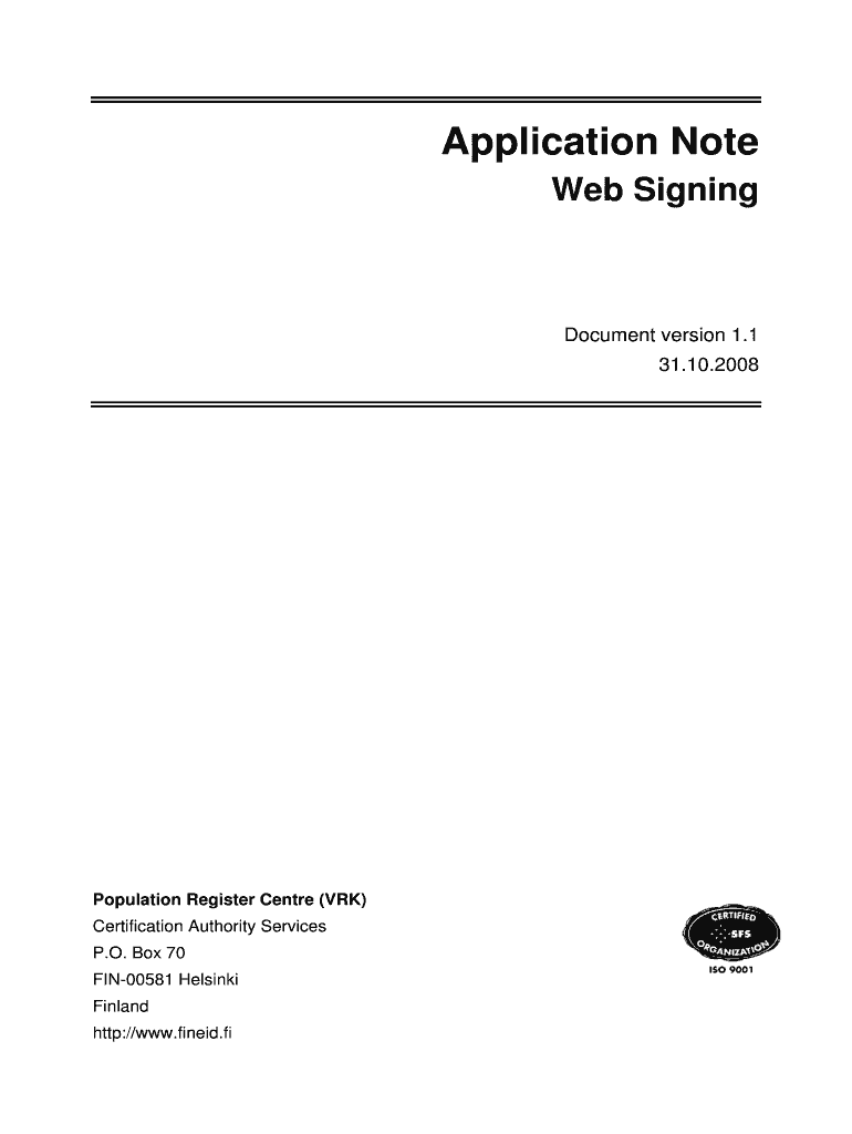 Fillable Online Web Signing Fax Email Print - pdfFiller