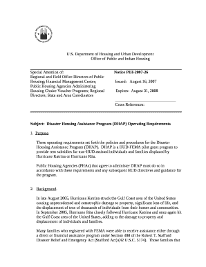 Disaster Housing Assistance Program (DHAP) Operating ... - HUD Doc ...