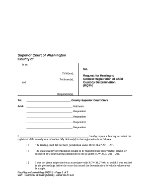 Washington Courts Forms | pdfFiller