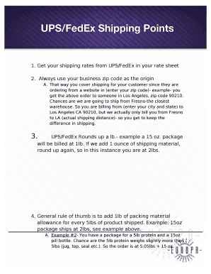 Shipping Quote Form Templates | pdfFiller