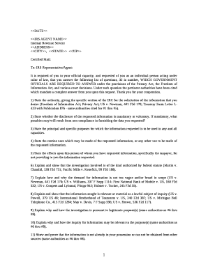 Certified Mail: template Doc Template | pdfFiller