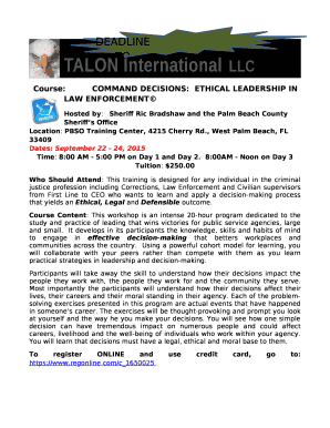 Course:COMMAND DECISIONS:ETHICAL LEADERSHIP IN LAW ENFORCEMENT Doc ...