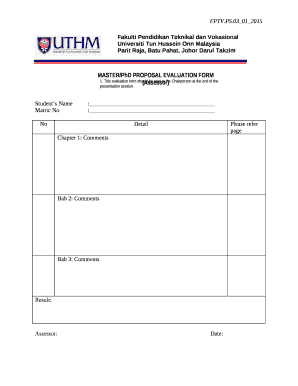 Please refer page - fptv uthm edu Doc Template | pdfFiller