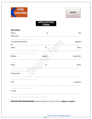 BIO-DATA: Doc Template | pdfFiller