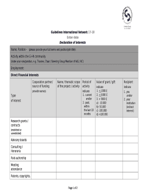 Guidelines International Network 17-18 Doc Template | pdfFiller
