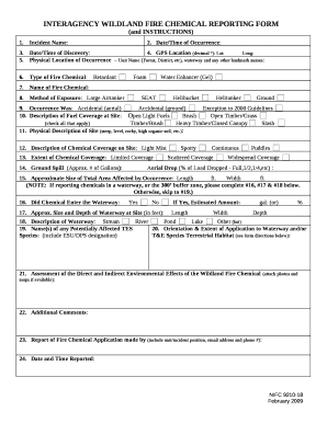 INTERAGENCY WILDLAND FIRE CHEMICAL REPORTING - gacc nifc Doc Template ...