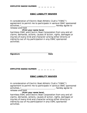 EMPLOYEE BADGE NUMBER Doc Template | pdfFiller