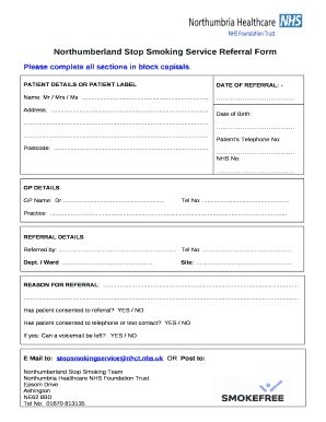 Patient Details or Patient Label - api gp northumbria nhs Doc Template ...