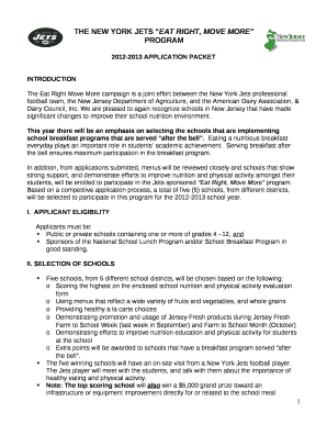 The Eat Right Move More campaign is a joint effort between the New York ...