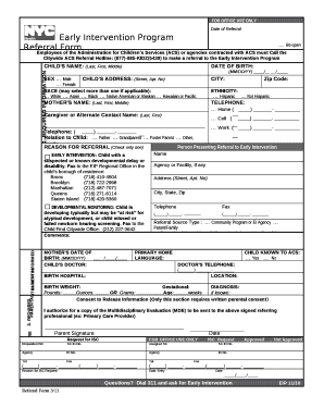 Citywide ACS Referral Hotline: (877)-885-KIDZ(5439) to make a referral ...