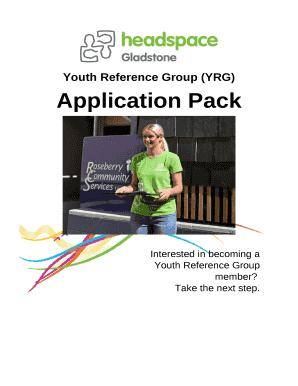 YRG Application Checklist Doc Template | pdfFiller