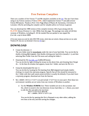 Free Fortran Compilers - inatika stei itb ac Doc Template | pdfFiller