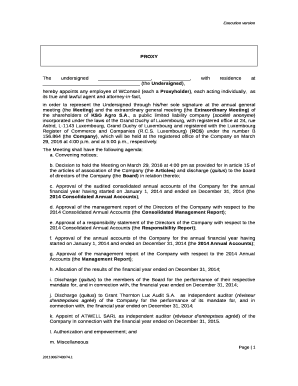 The undersigned , , with residence at (the Undersigned), Doc Template ...