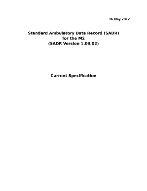 for the M2 Doc Template | pdfFiller