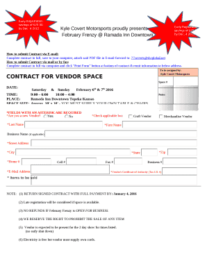 Kyle Covert Motorsports proudly presents Doc Template | pdfFiller