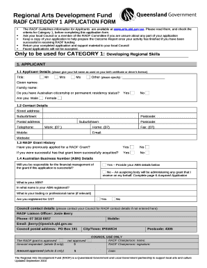 The RADF Guidelines Ination for Applicantsare available at www Doc ...