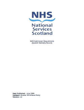 SMR Submission Requirements Doc Template | pdfFiller