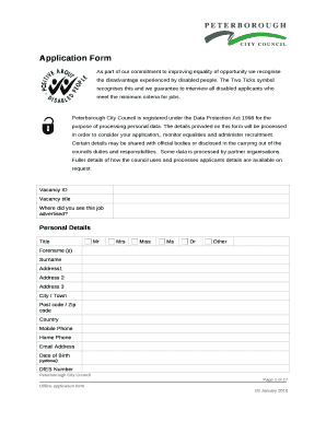 The Two Ticks symbol recognises this and we guarantee to interview all ...