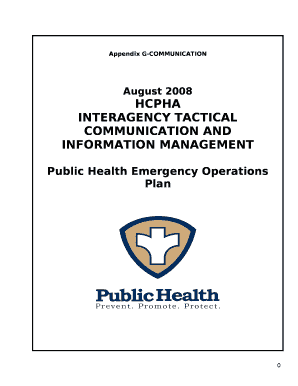 Appendix G-communication Doc Template | pdfFiller