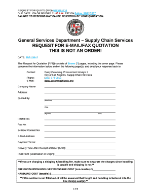 This Request for Quotation (RFQ) consists of Seven (7) pages, including ...