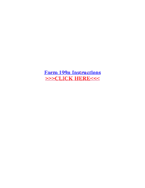 Fillable Online Form 199n Instructions Fax Email Print - pdfFiller