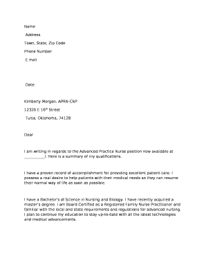 Kimberly Morgan, APRN-CNP - learn maryville Doc Template | pdfFiller