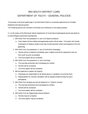 MID-SOUTH DISTRICT LCMS Doc Template | pdfFiller