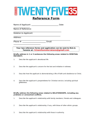 Relation to Applicant: Doc Template | pdfFiller