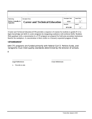 Career and Technical Education (CTE) provides a sequence of courses for ...
