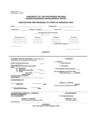 HRDO C-1 Doc Template | pdfFiller