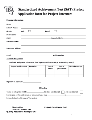 standardized achievement test Doc Template | pdfFiller