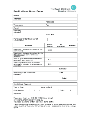 Purchase Order Number (if applicable) Doc Template | pdfFiller