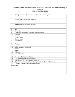 Family name and given names (as shown in your passport) Doc Template ...