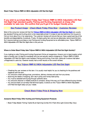 Trijicon Rmr Black Friday - Fill Online, Printable, Fillable, Blank ...