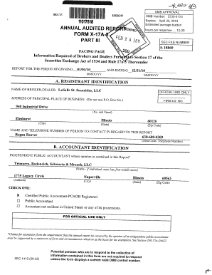 Fillable Online FORM X-17A Fax Email Print - pdfFiller